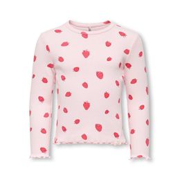 KIDS Only Longsleeve "Trinny" in Rosa - 40% | Gr&ouml;&szlig;e 116 | Kinder-longsleeves