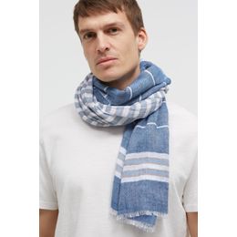Strickschal CAMP DAVID, Herren, blau, Material: 100% Baumwolle, Modet&uuml;cher