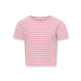 KIDS Only Shirt "Nella" in Rosa/ Creme - 31% | Gr&ouml;&szlig;e 158/164 | Kinder-oberteile