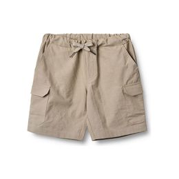 Wheat Cargoshorts "Astor" in Hellbraun/ Grau - 55% | Gr&ouml;&szlig;e 98 | Kinderhosen