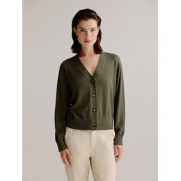 Josephine & Co Josephine & Co Cardigan "August" in Khaki - 57% | Gr&ouml;&szlig;e S | Damen-pullover-cardigans
