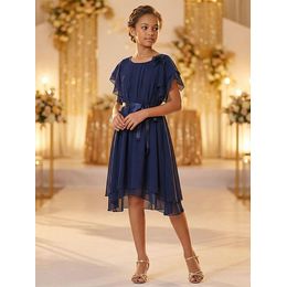 G.O.L. FINEST COLLECTION Kleid in Dunkelblau - 43% | Gr&ouml;&szlig;e 164 | Kinderkleider