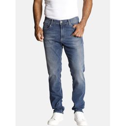 5-Pocket-Jeans Jan Vanderstorm "Jeans WALLNER", Herren, Gr. 62, L&auml;nge 34, blau, Obermaterial: 98% Baumwolle. 2% Elasthan., comfort fit, Jeans 5-Pocket-Jeans