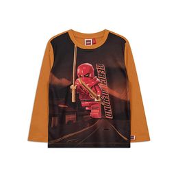 Lego Longsleeve in Orange - 47% | Gr&ouml;&szlig;e 140 | Kinder-longsleeves
