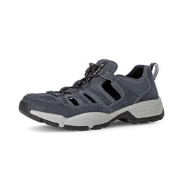 Sneaker Gabor "Sneaker low", Herren, Gr. 42, blau, Schuhe Sneaker