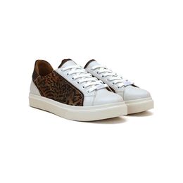 Goby Sneakers in Wei&szlig;/ Braun - 76% | Gr&ouml;&szlig;e 39 | Damen-sneakers