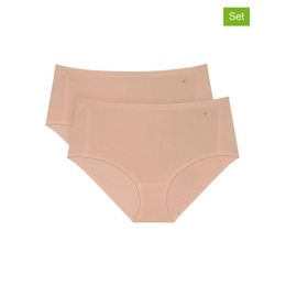 Triumph 2er-Set: Pantys "Smart Natural" in Beige - 44% | Gr&ouml;&szlig;e 44-50 | Damen-unterteile