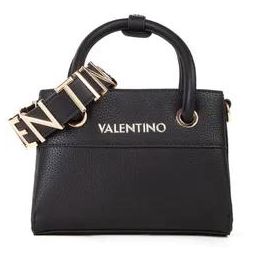 Shopper Valentino BAGS "ALEXIA", Damen, Gr. B/H/T: 21cm x 15cm x 9cm, schwarz (nero), Lederimitat, Taschen Shopper, Henkeltasche, Schultertasche, Umh&auml;ngetasche