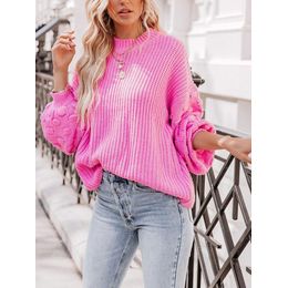 Milan Kiss Pullover in Pink - 65% | Gr&ouml;&szlig;e M | Damen-pullover-cardigans
