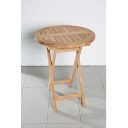 LC Garden Beistelltisch Riva rund Teak 50x50 cm