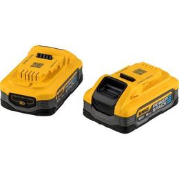Dewalt DCBP518H2-XJ Powerstack 2x 18V XR 5Ah Akku-Set