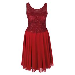 G.O.L. FINEST COLLECTION Kleid in Rot - 47% | Gr&ouml;&szlig;e 152 | Kinderkleider