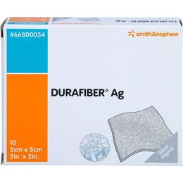 smith&nephew Durafiber Ag 5x5 cm Verband 10 St