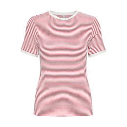 Only Shirt in Wei&szlig;/ Rot - 22% | Gr&ouml;&szlig;e L | Damen-tops