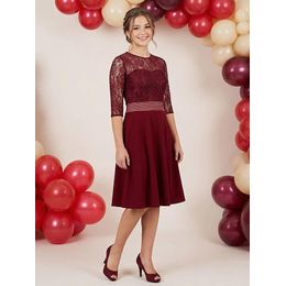 G.O.L. FINEST COLLECTION Kleid in Rot - 47% | Gr&ouml;&szlig;e 170 | Kinderkleider