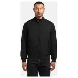 Bomberjacke Khujo "Nabo", Herren, Gr. XXL (56), schwarz, Material: 100% Baumwolle, gerade h&uuml;ftlang, eng Rippstrickb&uuml;ndchen, Jacken Bomberjacke, moderne Herren Fliegerjacke mit Cord am Kragen