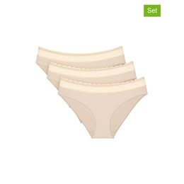 Triumph 3er-Set: Slips "Feel of Modal" in Creme - 52% | Gr&ouml;&szlig;e S | Damen-unterteile