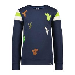 B.Nosy Sweatshirt in Dunkelblau/ Bunt - 57% | Gr&ouml;&szlig;e 116 | Kinder-sweatshirts-jacken
