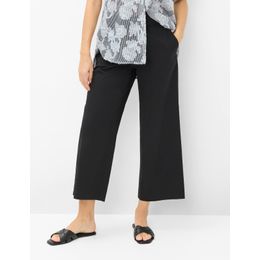 Brax Damen Culotte Style MAINE S BLACK, schwarz, Gr. 38