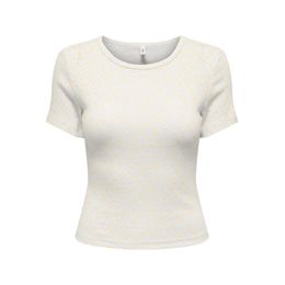 Only Shirt in Creme/ Gelb - 30% | Gr&ouml;&szlig;e M | Damen-tops
