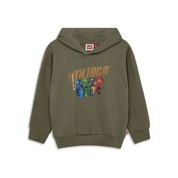 Lego Hoodie in Khaki - 48% | Gr&ouml;&szlig;e 134 | Kinder-sweatshirts-jacken