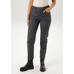 Aniston Jeans - Slim fit - in Anthrazit - 65% | Gr&ouml;&szlig;e 46 | Damenjeans