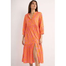 Josephine & Co Josephine & Co Kleid "Dolores" in Orange/ Pink - 59% | Gr&ouml;&szlig;e 42 | Damen-kleider