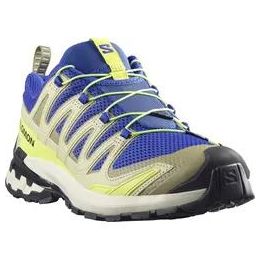 Trailrunningschuh Salomon "XA PRO 3D V9", Damen, Gr. 47, bluing, bog, acid lime, Synthetik, Textil, Schuhe