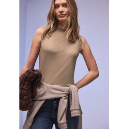 Street One Top in Taupe - 52% | Gr&ouml;&szlig;e 46 | Damen-tops