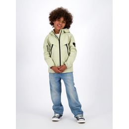 Vingino Softshelljacke "Tolom" in Grau - 61% | Gr&ouml;&szlig;e 164 | Kinder-outdoor-jacken