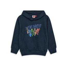 Lego Hoodie in Dunkelblau - 48% | Gr&ouml;&szlig;e 122 | Kinder-sweatshirts-jacken