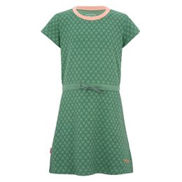 Trollkids Kleid "Noresund" in Gr&uuml;n - 52% | Gr&ouml;&szlig;e 158 | Kinderkleider