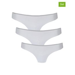 Only 3er-Set: Slips in Wei&szlig; - 40% | Gr&ouml;&szlig;e L | Damen-unterteile