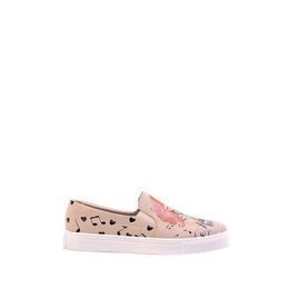 Goby Slipper in Beige/ Bunt - 68% | Gr&ouml;&szlig;e 36 | Damen-schuhe-halbschuhe