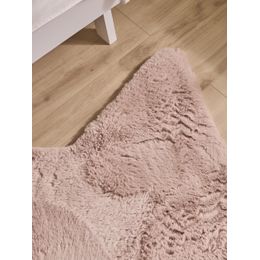 Lytte Waschbarer Kinderteppich Dave Rosa 120x120 cm - Waschbarer Teppich f&uuml;r Kinderzimmer