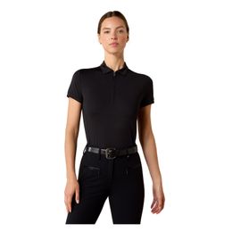 Ariat Poloshirt Bandera schwarz Damen M