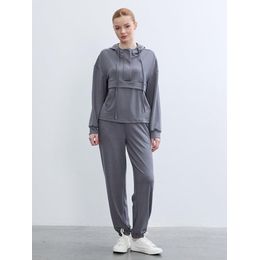 BGN Hoodie in Grau - 81% | Gr&ouml;&szlig;e 38 | Damen-sweatshirts-jacken