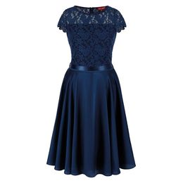 G.O.L. FINEST COLLECTION Kleid in Dunkelblau - 40% | Gr&ouml;&szlig;e 176 | Kinderkleider