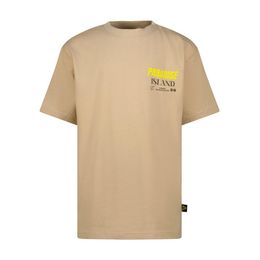 Vingino Shirt "Hitto" in Beige - 42% | Gr&ouml;&szlig;e 140 | Kinder-oberteile