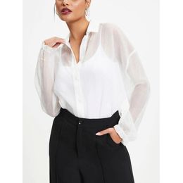 LA Angels Bluse in Wei&szlig; - 72% | Gr&ouml;&szlig;e XL | Damen-blusen