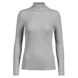 Herrlicher Rollkragenpullover "Sinah" in Grau - 63% | Gr&ouml;&szlig;e XL | Damen-pullover-cardigans