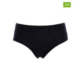 COTONELLA 3er-Set: Slips in Schwarz - 56% | Gr&ouml;&szlig;e M | Damen-unterteile
