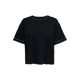 Only Shirt "Terza" in Schwarz - 27% | Gr&ouml;&szlig;e L | Damen-tops