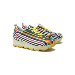 Goby Leder-Sneakers in Bunt - 71% | Gr&ouml;&szlig;e 39 | Damen-sneakers