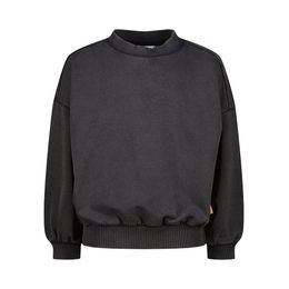 Vingino Sweatshirt "Nadja" in Anthrazit - 55% | Gr&ouml;&szlig;e 128 | Kinder-sweatshirts-jacken