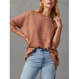 LA Angels Pullover in Hellbraun - 67% | Gr&ouml;&szlig;e XL | Damen-pullover-cardigans