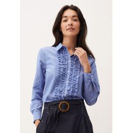 More & More More & More Bluse in Blau - 52% | Gr&ouml;&szlig;e 38 | Damen-blusen