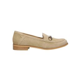 Wojas Leder-Mokassins in Beige - 40% | Gr&ouml;&szlig;e 41 | Damen-schuhe-halbschuhe