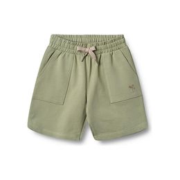 Wheat Sweatshorts "Elmo" in Gr&uuml;n - 54% | Gr&ouml;&szlig;e 116 | Kinderhosen