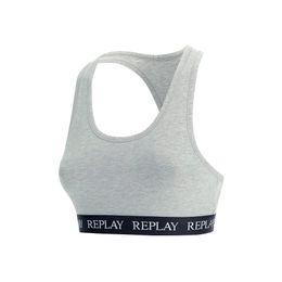 Anson Replay Underwear Bustier in Hellgrau - 52% | Gr&ouml;&szlig;e XS | Damen-bhs